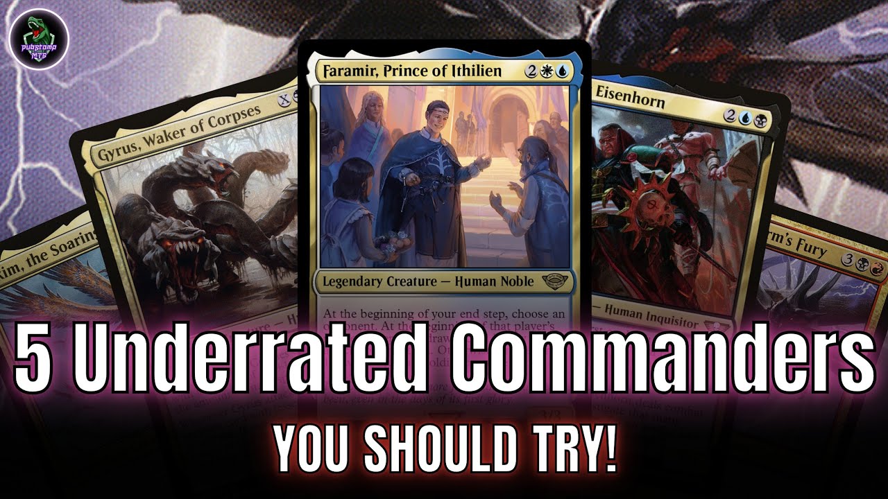 5 Underrated Commanders YOU SHOULD TRY! (Part 3) - YouTube