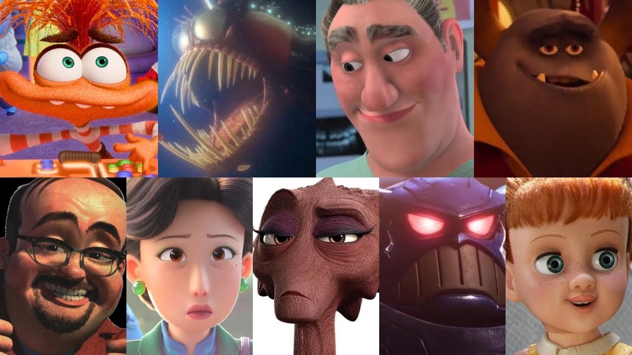 Defeats of my Favorite Pixar Villains Part III - YouTube