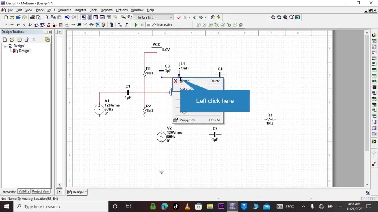 Amplitude modulation practical simulation on multisim - YouTube