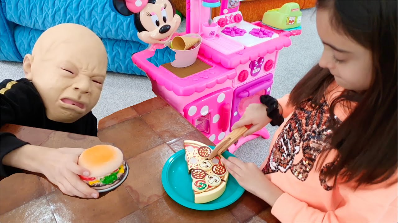 Pretend Play / Kitchen Restaurant Cooking Kids Toys - YouTube