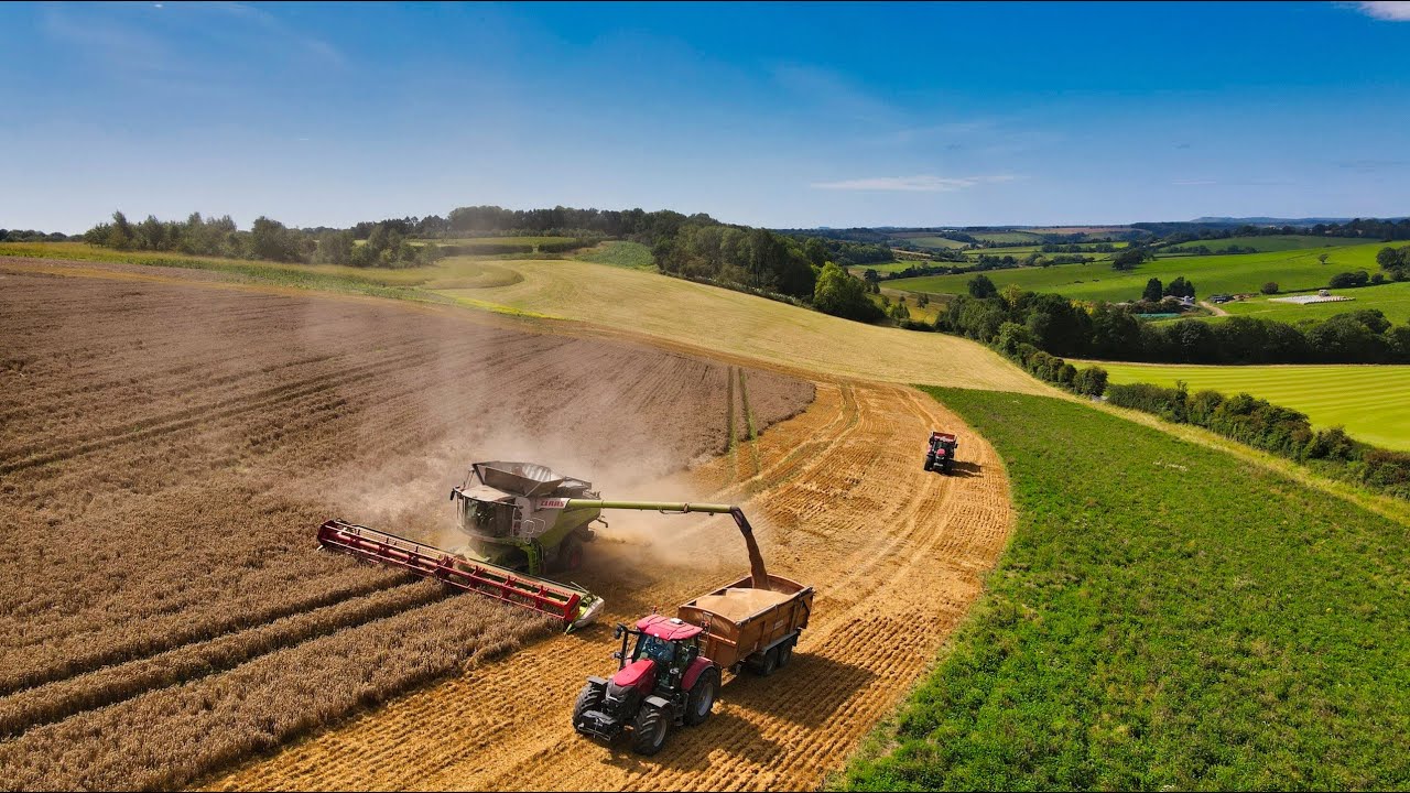 Harvest '23 - Down Ampney Contracting - YouTube