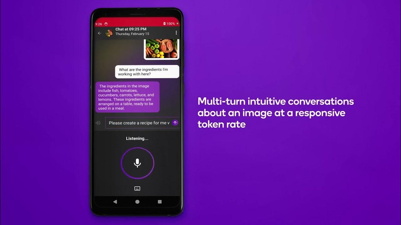 Qualcomm LLaVA, large multimodal model, on an Android phone Demo Video - YouTube
