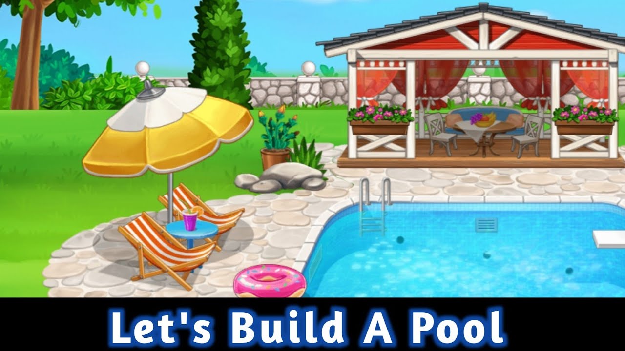 Let's Build A Beautiful Pool | Cartoon Animation | 🏊🏊🏊 - YouTube