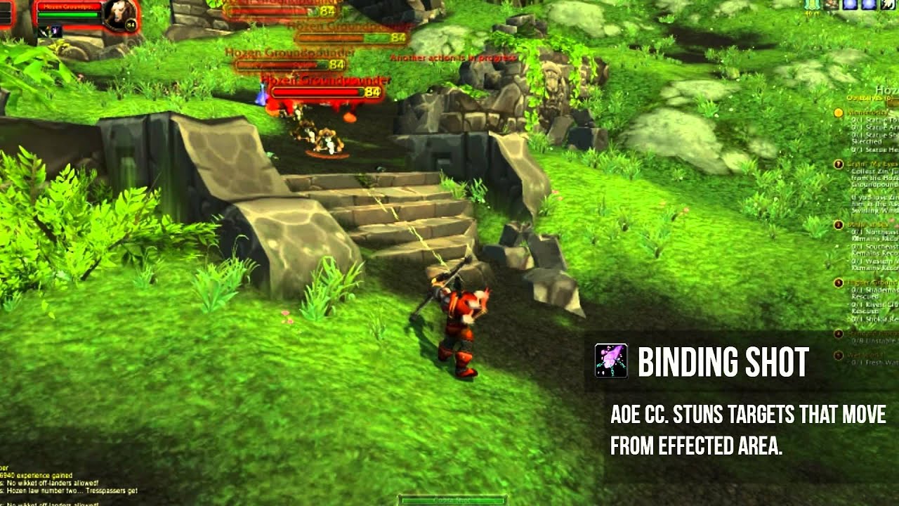 Mists of Pandaria: Hunter Talent Previews (World of Warcraft Gameplay ...