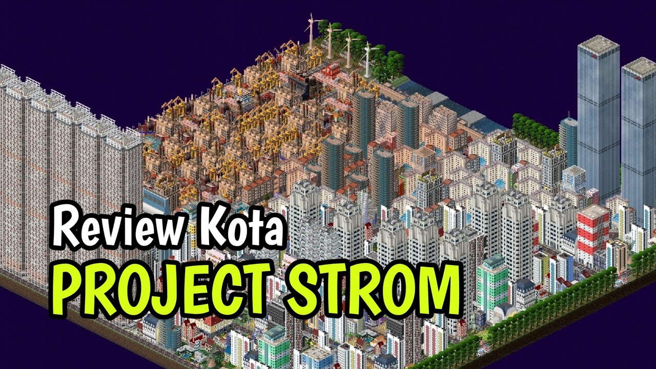 Review Kota Projects Strom - TheoTown Indonesia - YouTube