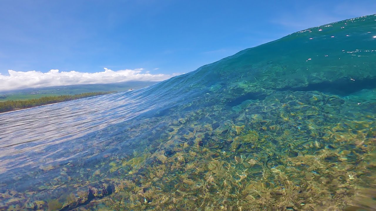 POV SURF : ATTEMPTING AIRS ON DRY REEF - YouTube
