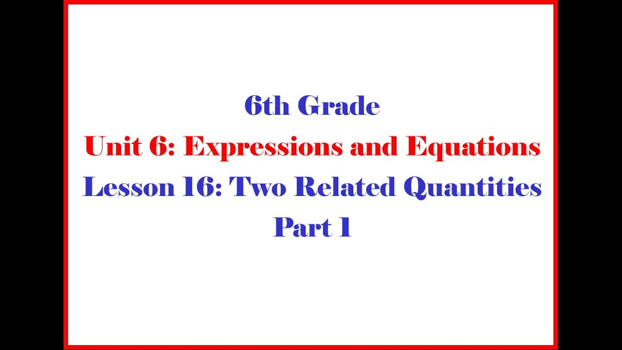 6 6 16 Illustrative Mathematics Grade 6 Unit 6 Lesson 16 Morgan YouTube 6-6-16-illustrative-mathematics-grade-6-unit-6-lesson-16-morgan-youtube