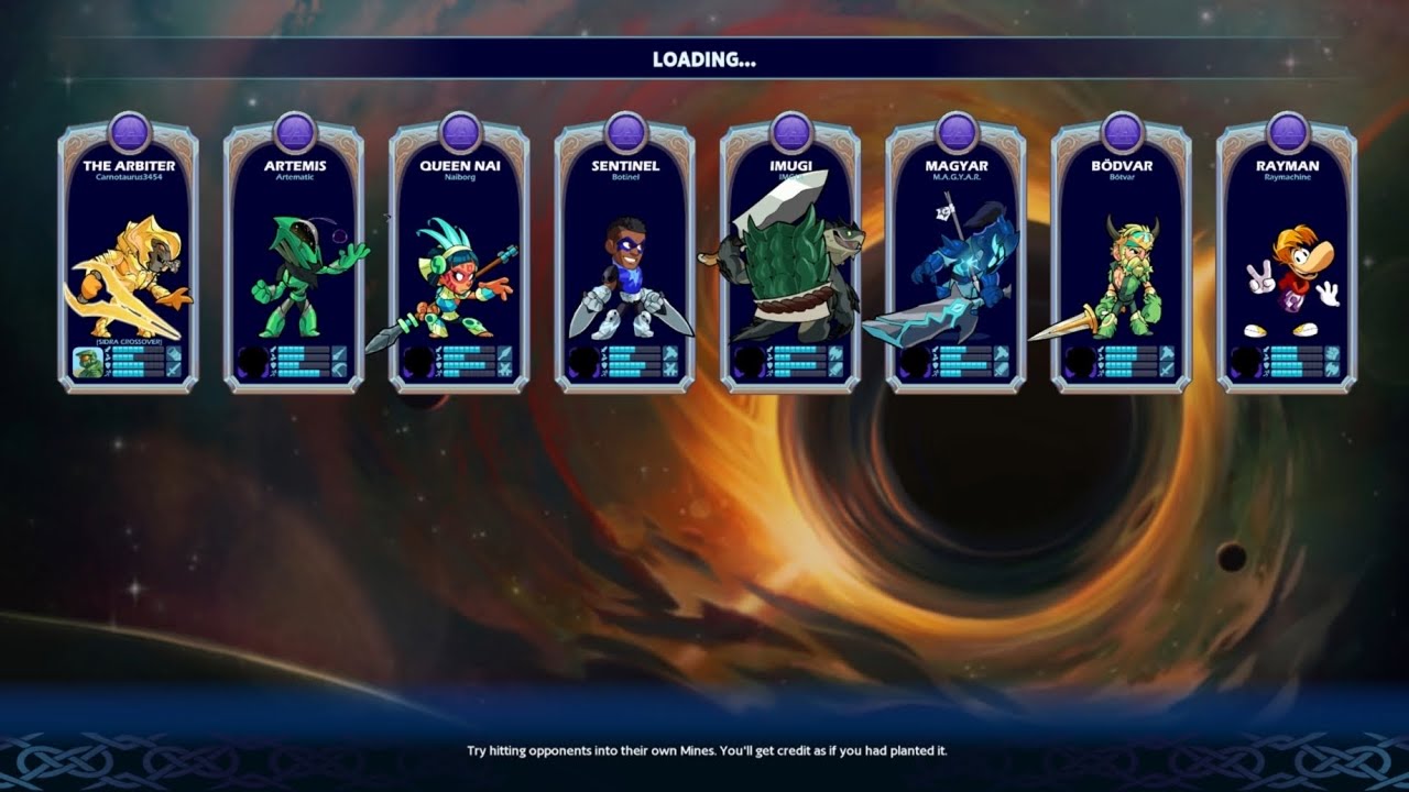 Brawlhalla Arbiter Xbox vs All 8 Player - YouTube