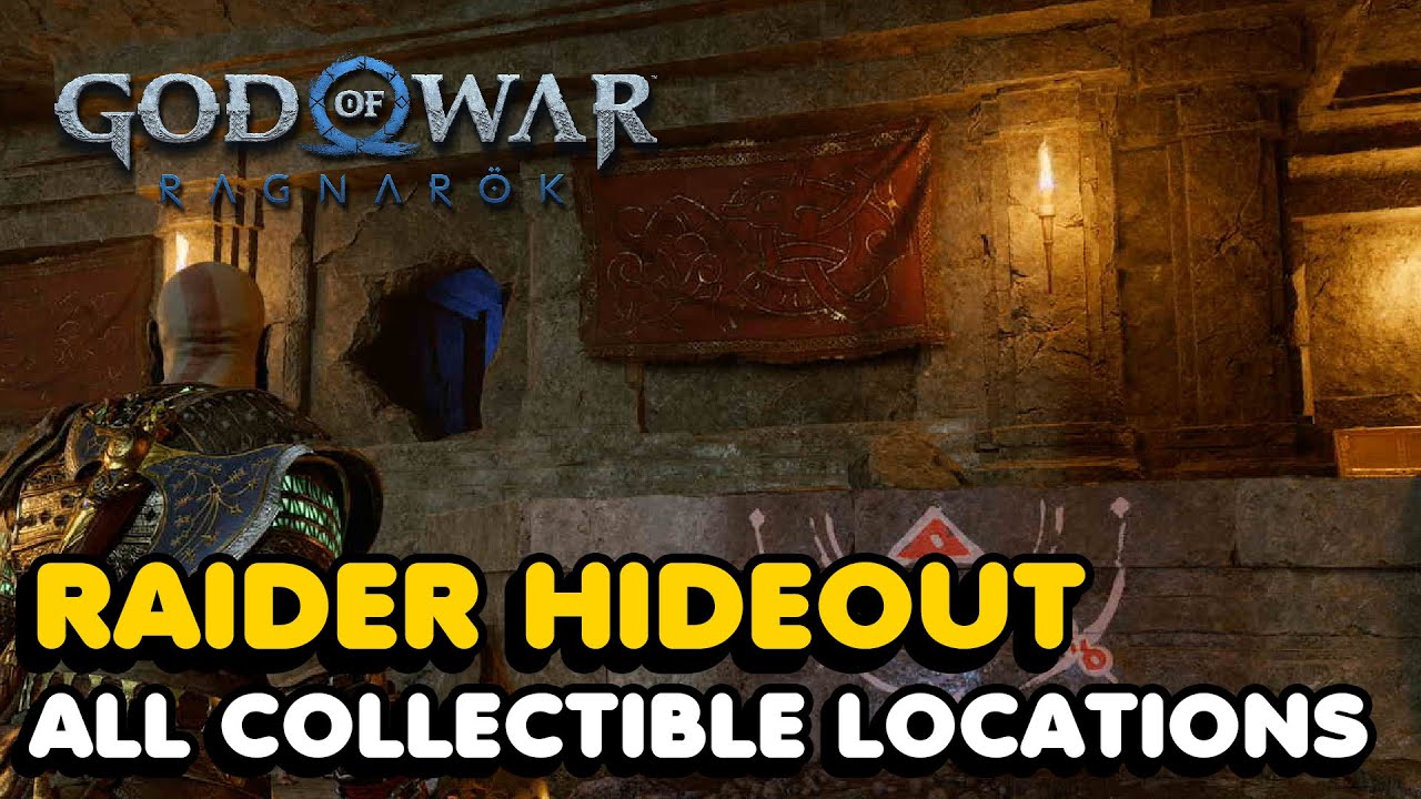 God Of War Ragnarok - Raider Hideout All Collectibles Location Guide ...