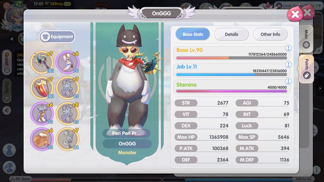 KVM ROX MECHANIC RANGER MIN 65K PATK TEAM RAGNAROK X NEXT GENERATION ...