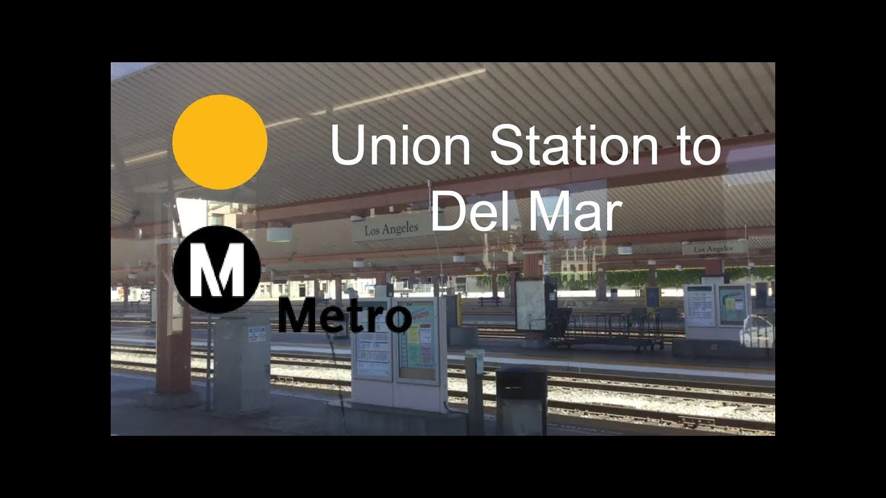 LACMTA Gold Line ride from Union Station to Del Mar - YouTube