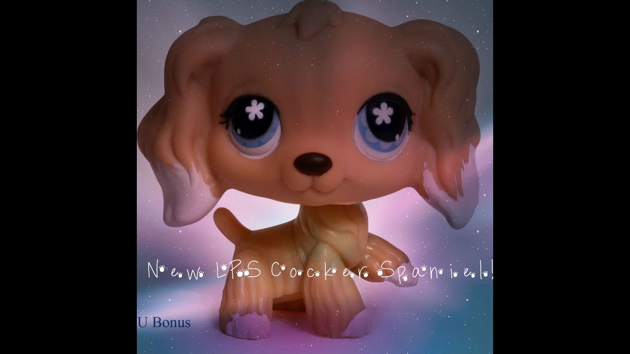 New LPS Cocker spaniel! - YouTube