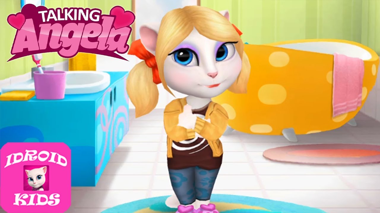 My Talking Angela Gameplay Level 699 - Great Makeover #495 - Best Games ...