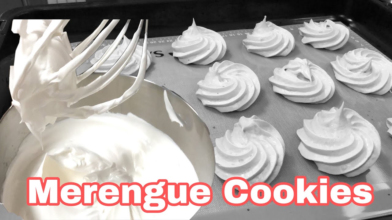 Simple and Quick Merengue Cookies || WengAJ - YouTube