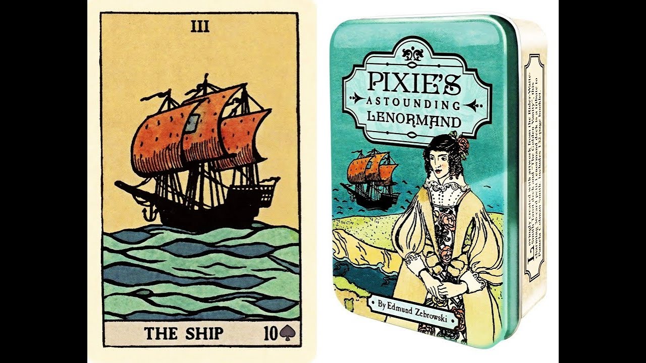 PIXIE'S Astounding Lenormand - full flip through - YouTube