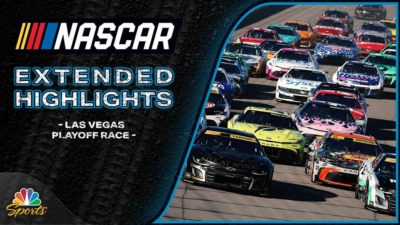 NASCAR Cup Series 2025: Las Vegas playoff race | EXTENDED HIGHLIGHTS ...