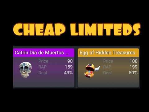 Cheap Limiteds on Roblox November 14, 2022 - YouTube