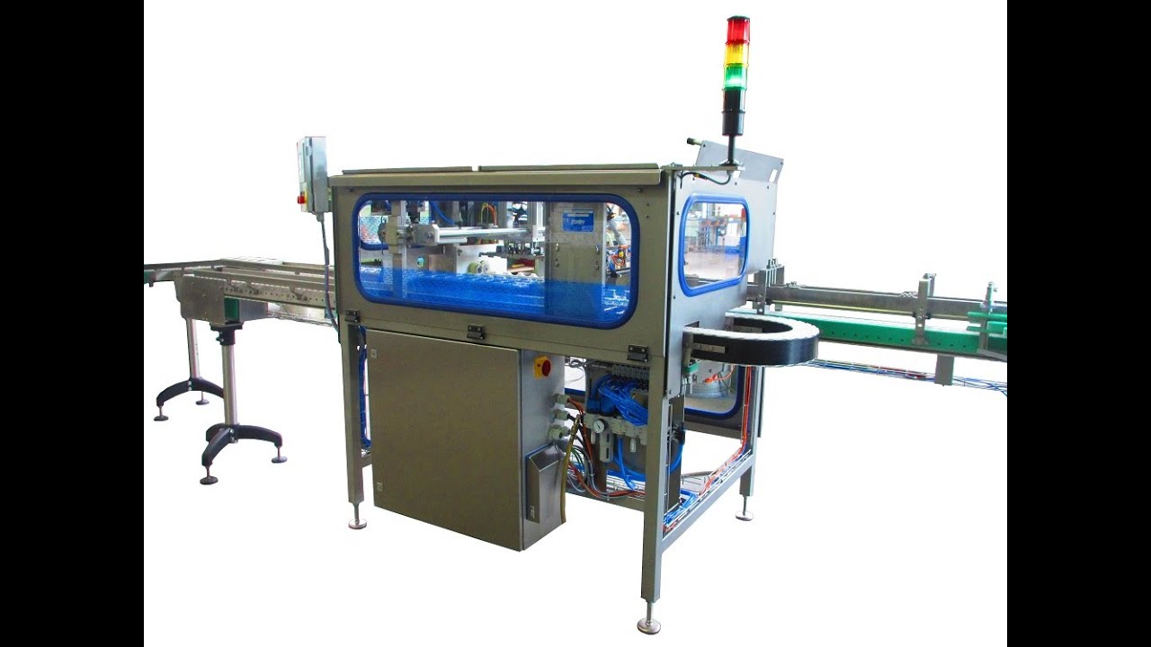 SchuPack Pick & Place Packer/ Cup packer/ Packing system - YouTube