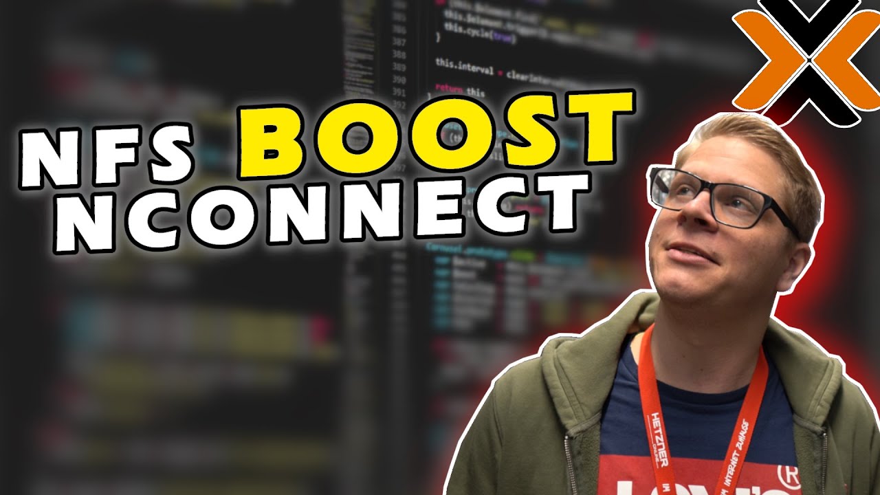 NFS BOOST mit Option "NConnect" - Proxmox VE NFS optimieren - YouTube