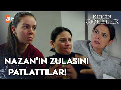 Battaniyenin altında atıştırmalık yiyen Nazan... - Kırgın Çiçekler 39. Bölüm