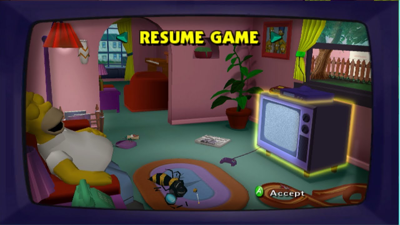 The Simpsons: Hit & Run - Original Xbox | Loading Screen - Game Boot On ...