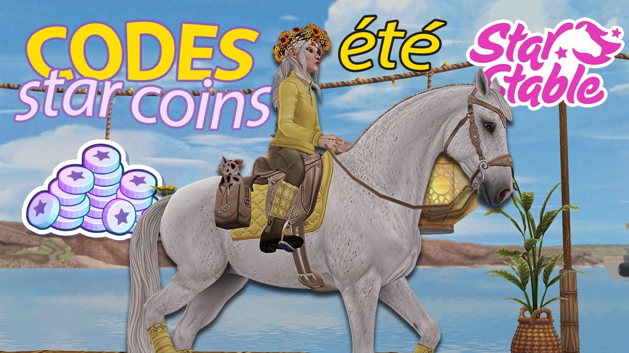 Codes Star Coins & Star Rider + Festival d'été | Star Stable - SSO ...