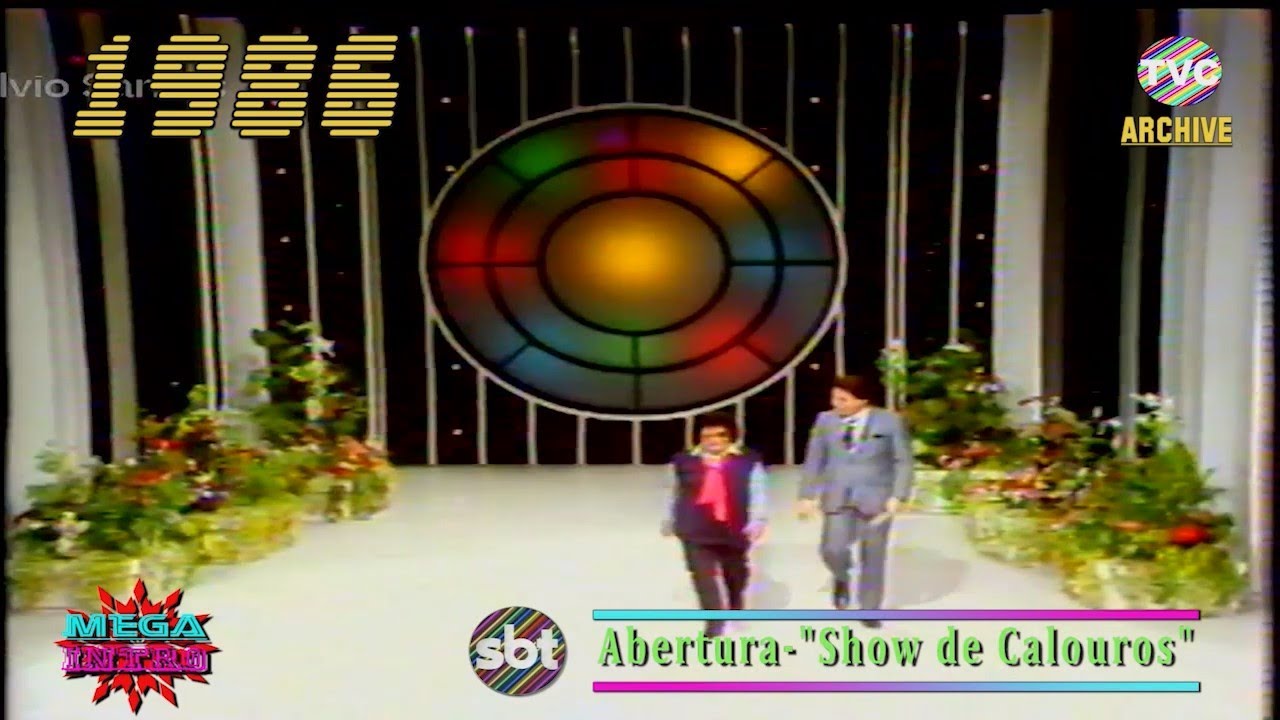 TVC sbt Programa Silvio Santos - abertura do Show de Calouros 1986 ...