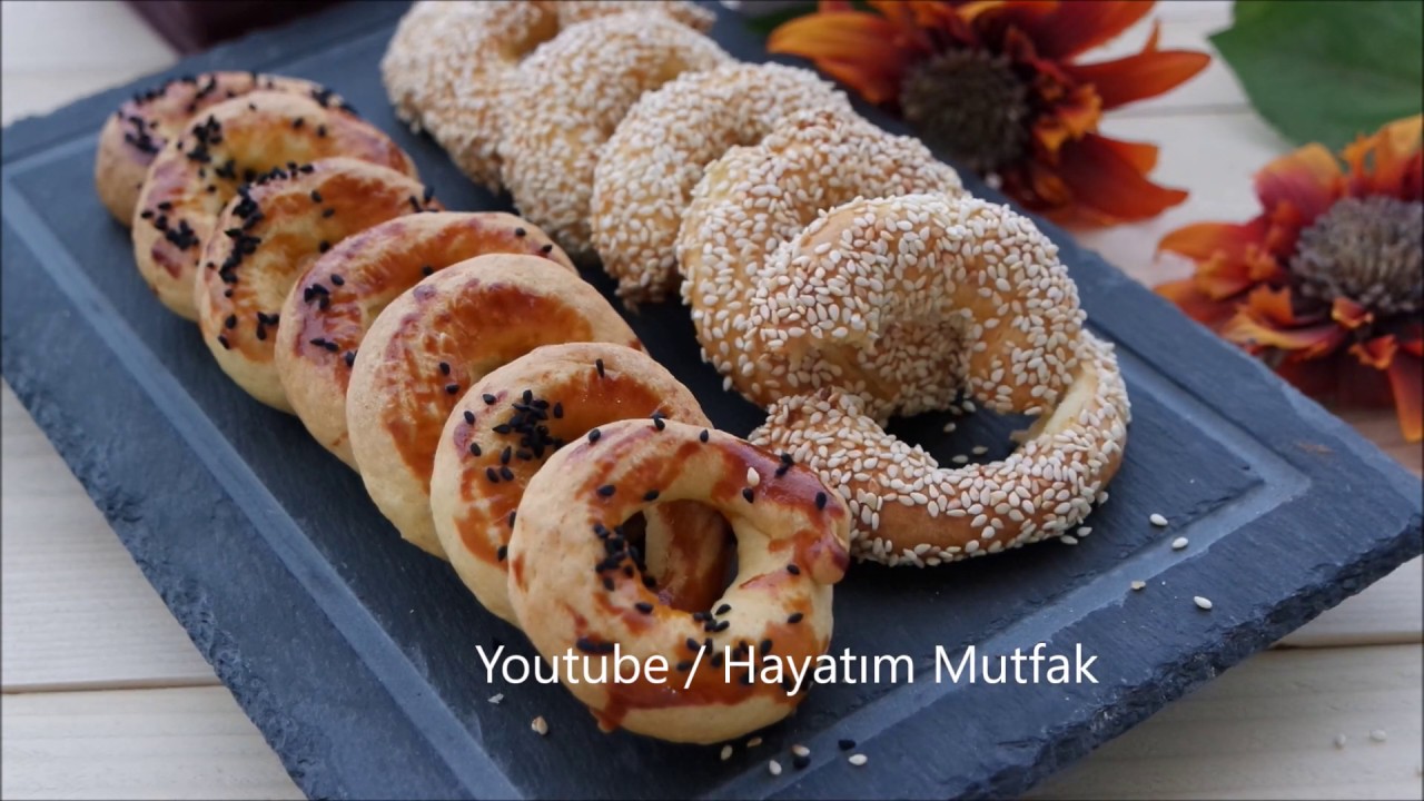 Pastane usulü Tarifi ile Kandil Simidi - YouTube