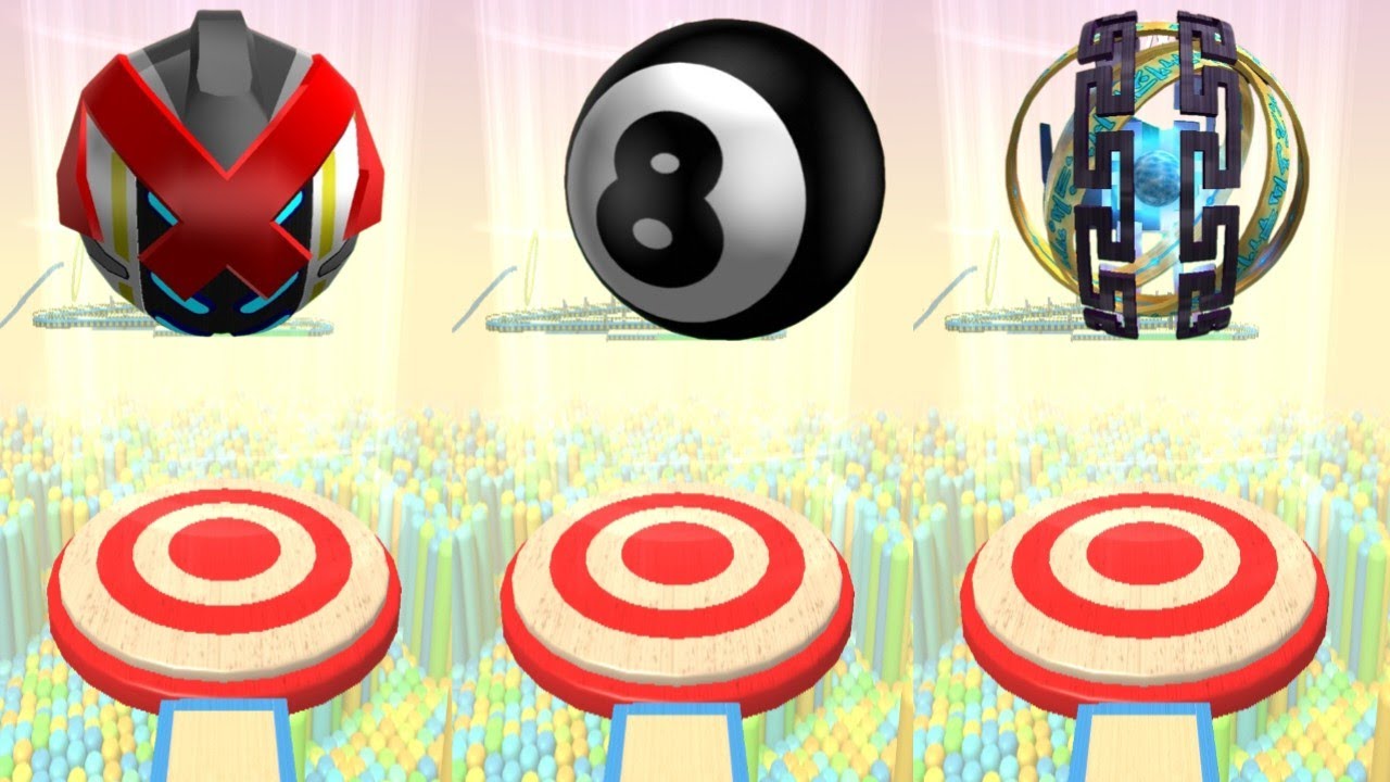 Going Balls VS Reverse Balls Gyro Sphere Trials Sky Escape Rolling Ball 3D Android Gameplay Ios ...