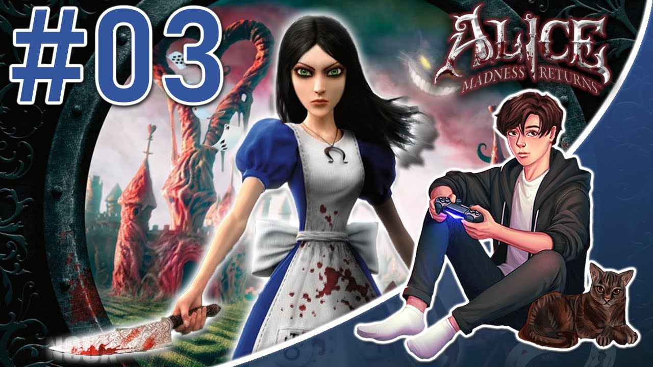 Alice Madness Returns #03 - Hysteria, Bomby i Pier*** Parasolka! [16 ...