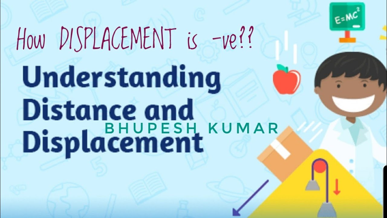 CLASS11 KINEMATICS PART3 | DIFFERENCE BETWEEN DISTANCE AND DISPLACEMENT ...