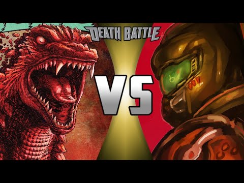 Godzilla in Hell (GIH) Vs The Doomslayer (Doom) - Fantasy Faceoff - YouTube