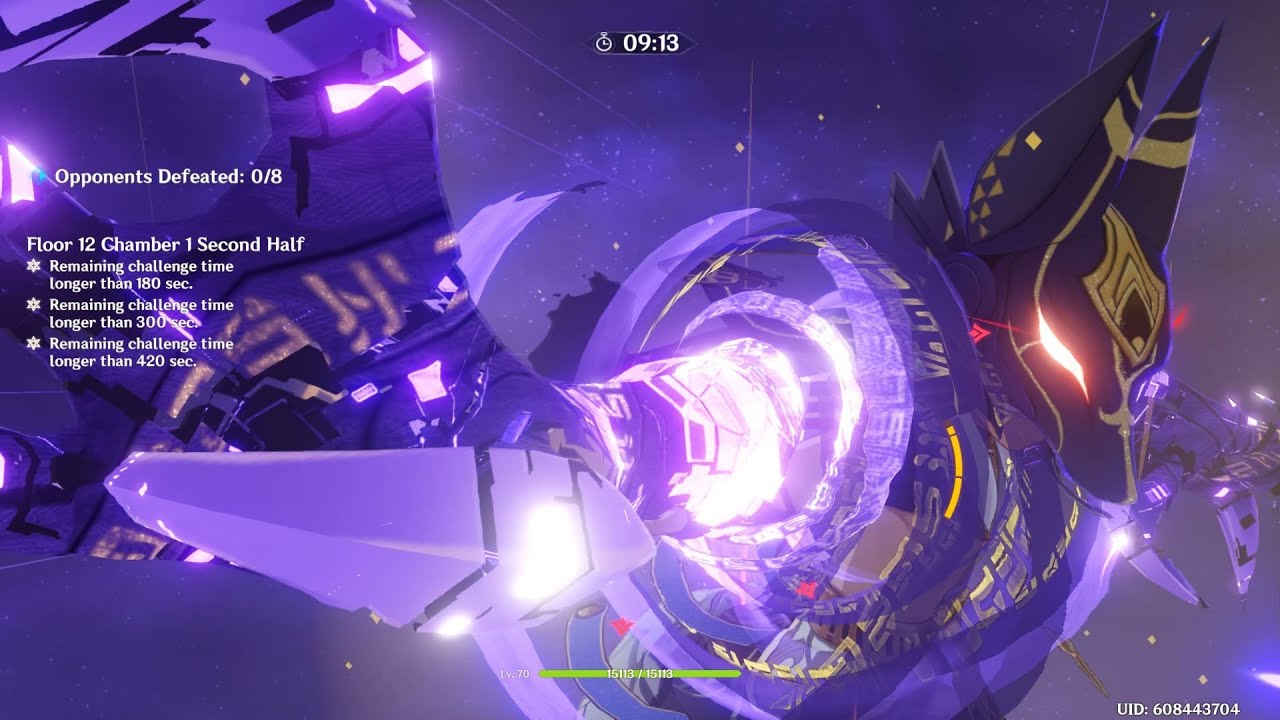 Cyno + Raiden Shogun vs Abyss Floor 12 - YouTube