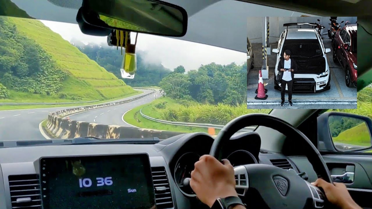 TEST DRIVE PROTON INSPIRA 2.0P #POV RAJA JALAN BUKIT - YouTube