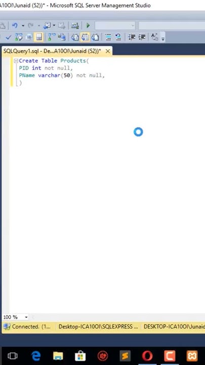SQL DEFAULT Constraint - YouTube