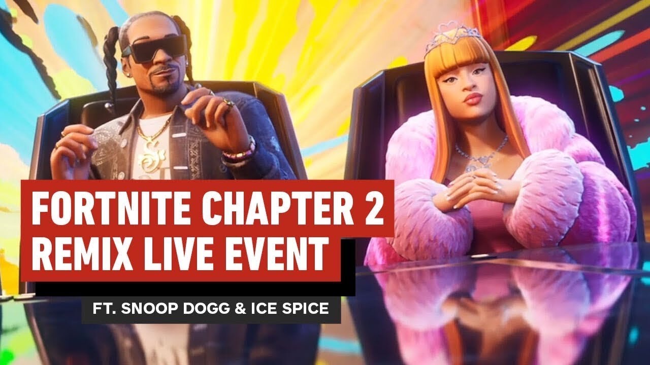 FORTNITE SNOOP DOGG X ICE SPICE X JUICE WRLD X EMINEM [ FULL EVENT ...