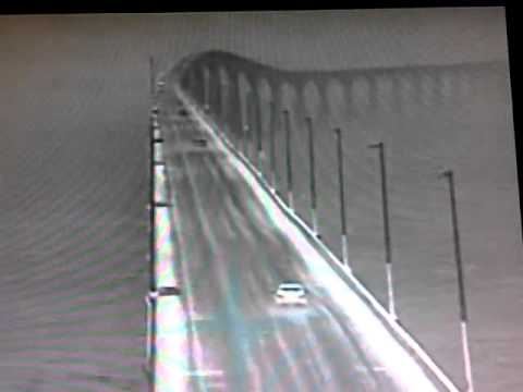 2011-01-15 Snow Storm on PEI Confederation Bridge - YouTube