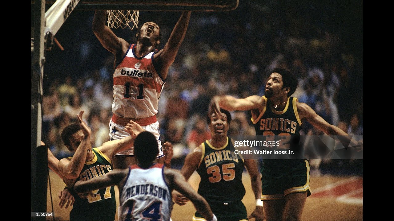 1978 NBA FINALS GAME 6 SEA @ WSB - YouTube
