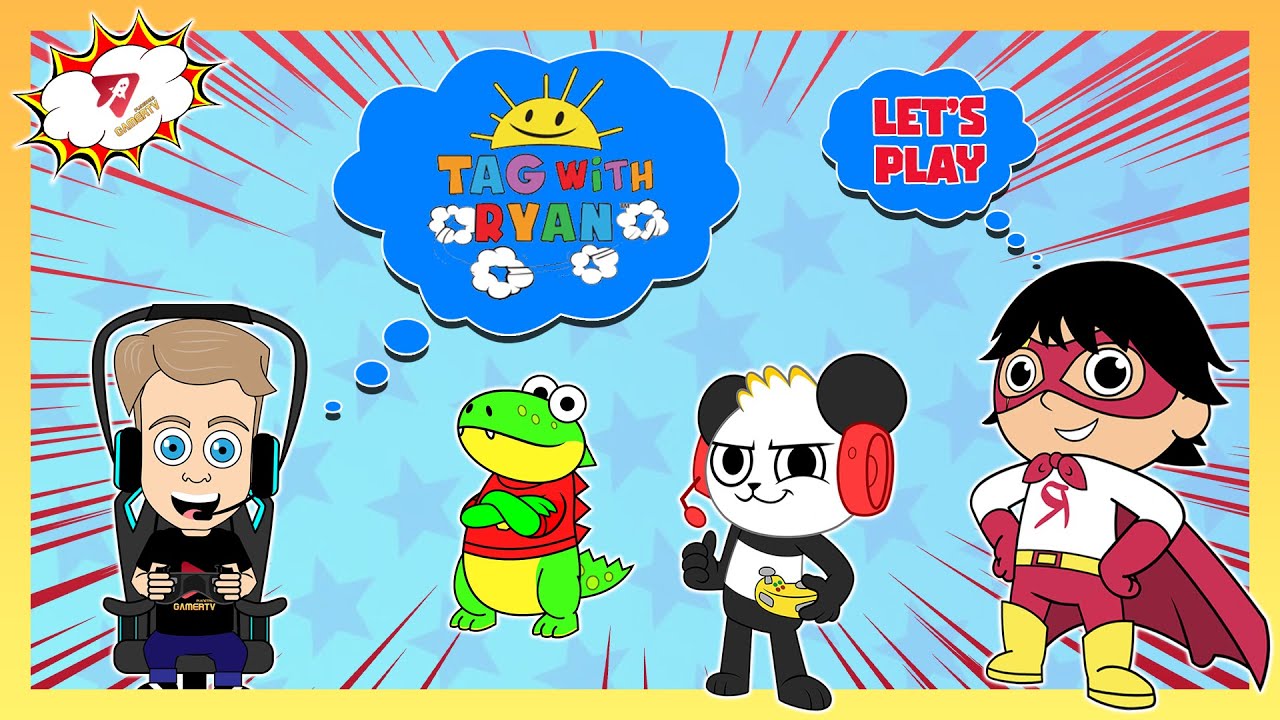 Tag With Ryan Mobile || Fun Mobile Games || Lets Play Tag With Ryan ...