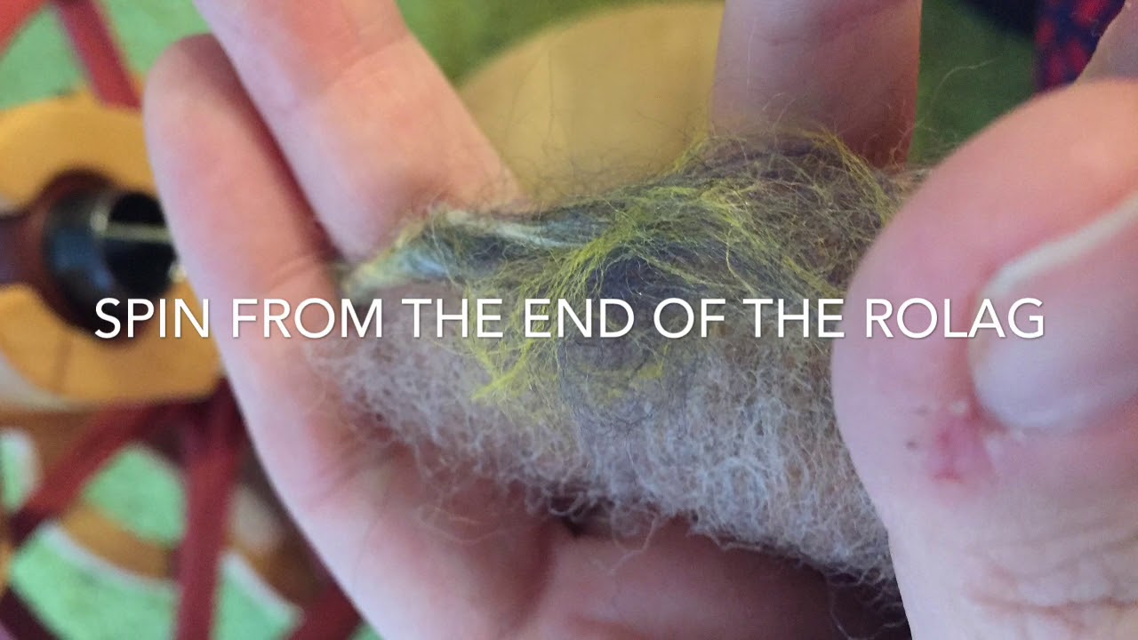 How I spun Paradise Fibers November 2018 - YouTube