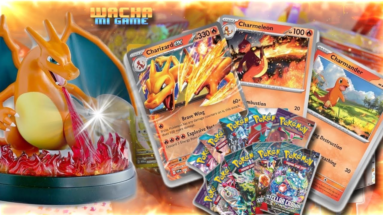 Abriendo sobres de Charizard EX Super premium collection - Pokemon TCG - YouTube