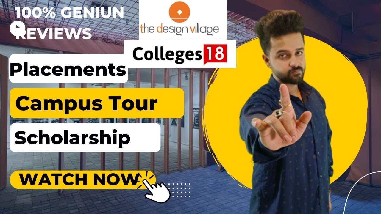 The Design Village Noida | Call-7831888000 | TDV College Review | Karan ...