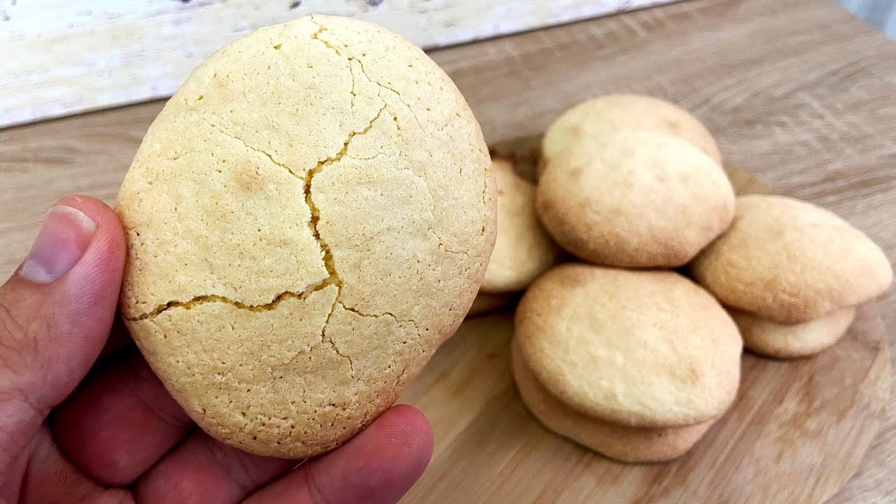 Nur MEHL, ZUCKER und EIER 💥 Kekse aus NUR 3 Zutaten 🤤 - YouTube