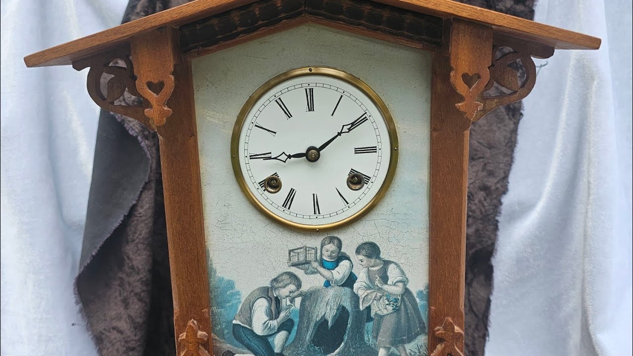 Antiguo Reloj Artistico Fabrica HUM Uhrenmanufaktur GmbH & Co Franz ...
