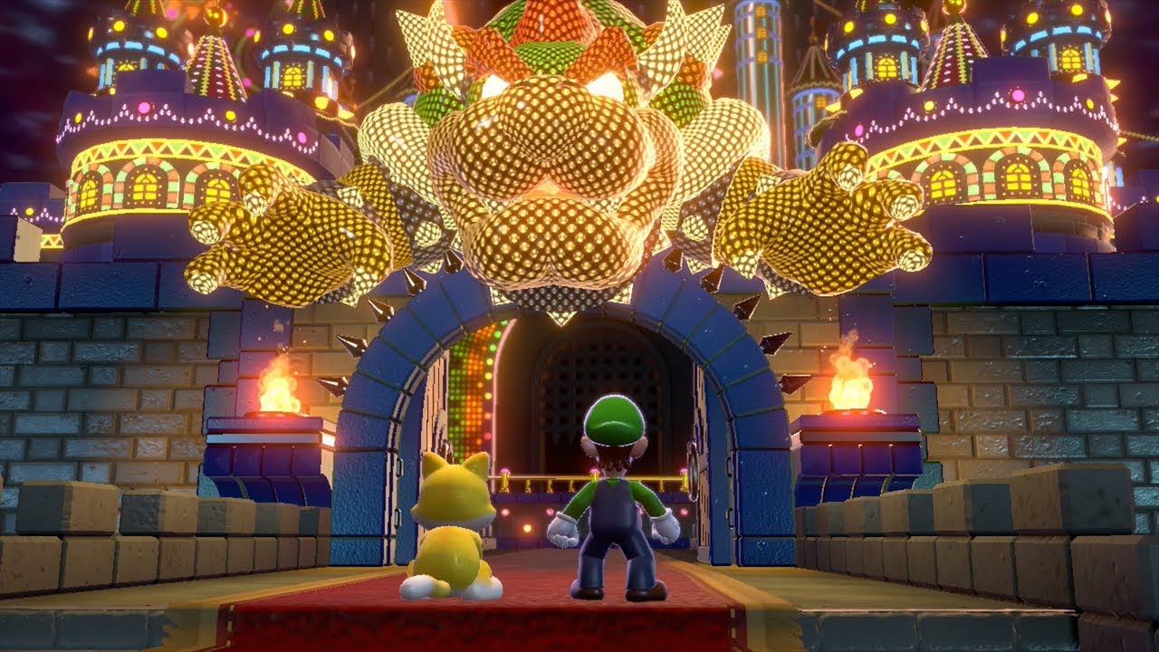 Super Mario 3D World - All Castles (2 Players) - YouTube