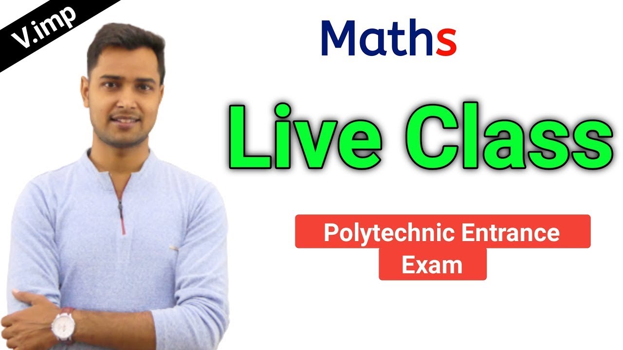 polytechnic+live+class+by+raceva+academy || Polytechnic Entrance Exam ...