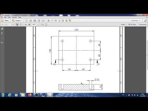 CNC simulator Drilling G83 (FANUC) - YouTube