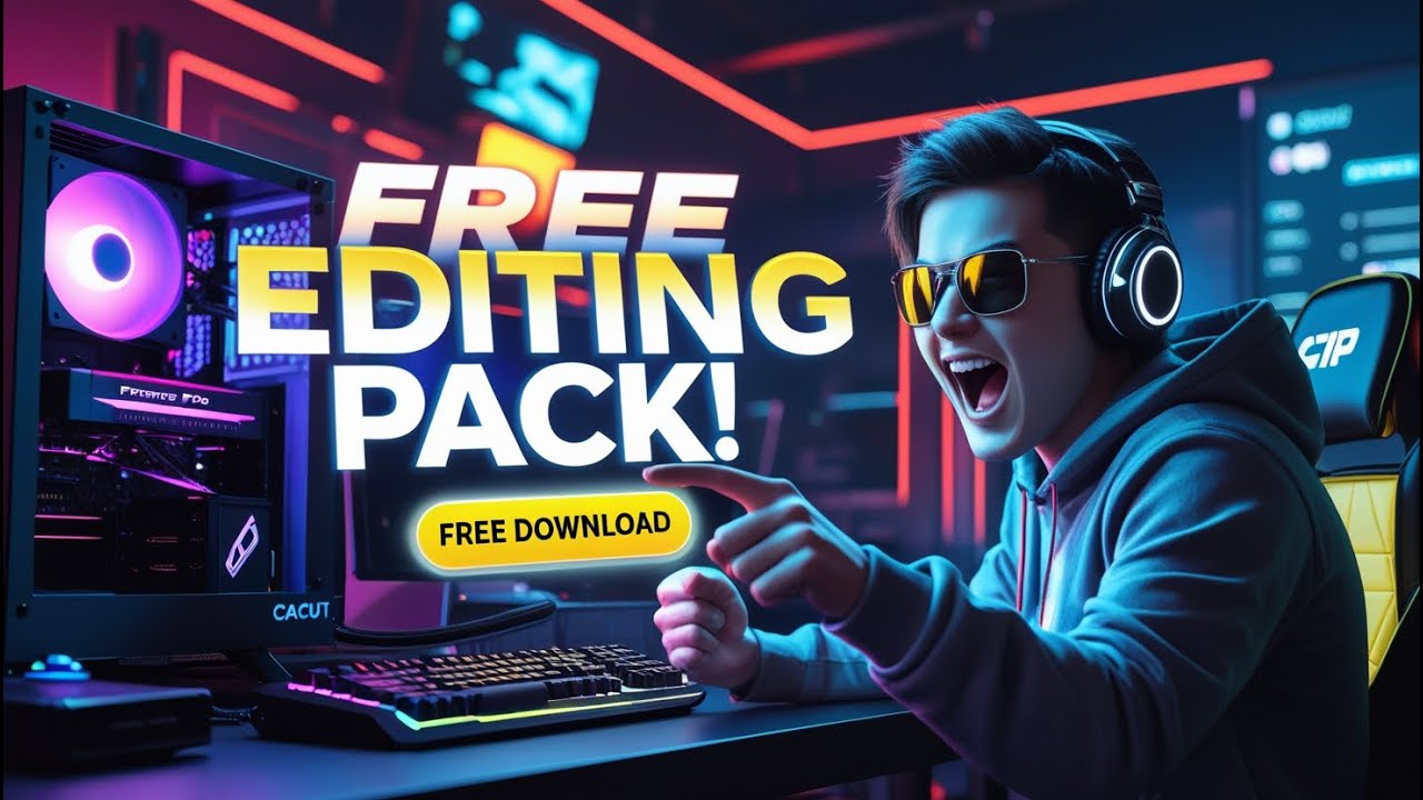 Best FREE Editing Pack for Epic Videos! (Download Now) 🎬 - YouTube