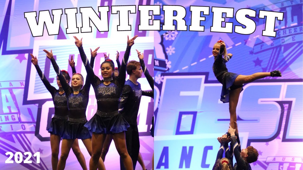 the only cheer comp of the season? AASCF WINTERFEST VLOG WITH AUSSIE ...