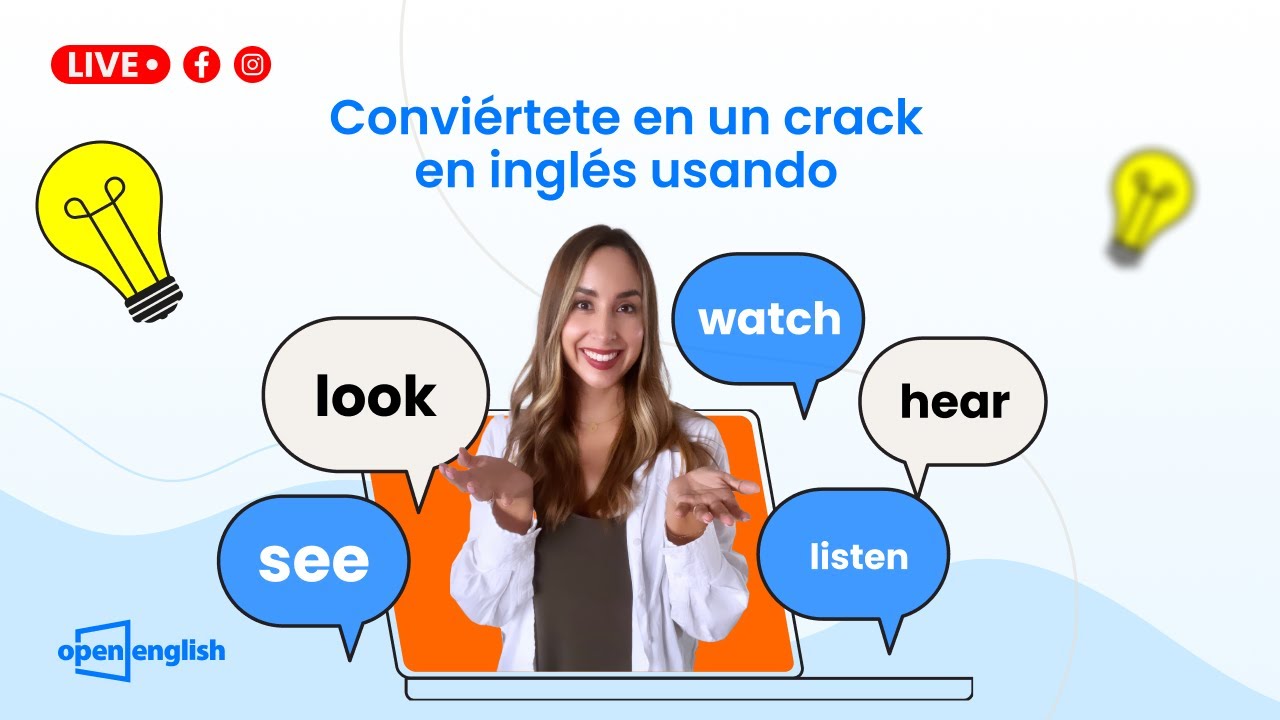 Conoce las diferencias entre Hear vs Listen Look, See, Watch - Inglés ...